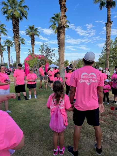 $5K Sponsor of 7th Annual Check for A Lump Pink Out 5K | LRGB